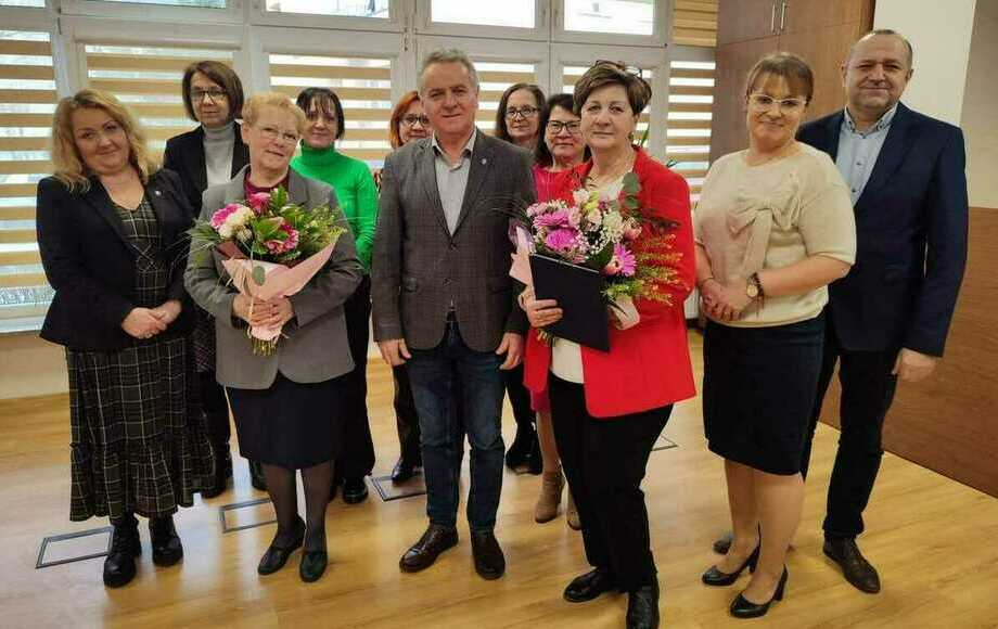 Na emeryturze po wielu latach pracy - UM Pińczów